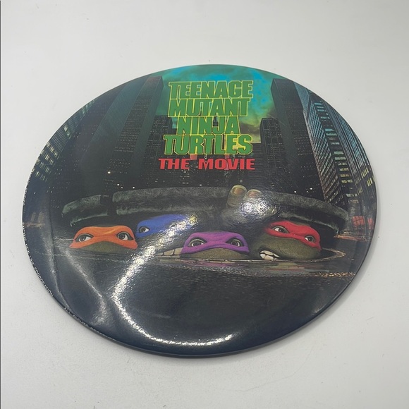 Accessories | Teenage Mutant Ninja Turtles Movie Button Vintage ...